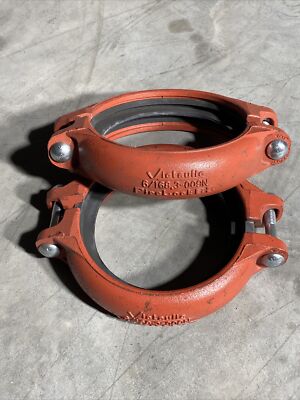 VICTAULIC 6/168,3-009N FIRELOCK EZ , COUPLING WITH GASKET New Pack Of 2 ...