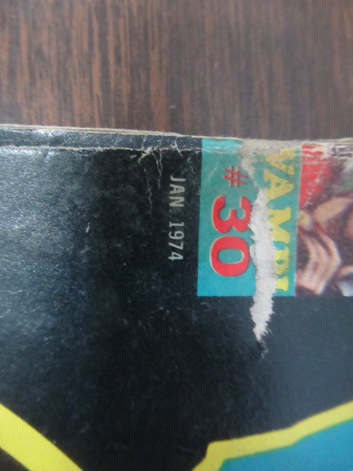 "Vampirella" Magazine #30 Warren 1974 Good First Pantha | eBay