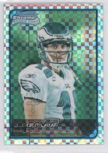 2006 Bowman Chrome X-Fractor /250 JJ Outlaw #41 Rookie RC | eBay