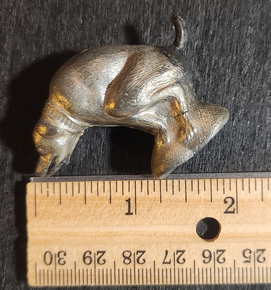 VINTAGE 1930s CAST METAL BLAKE SNAKE FIREWORKS POOPING DOG FRANCO ...