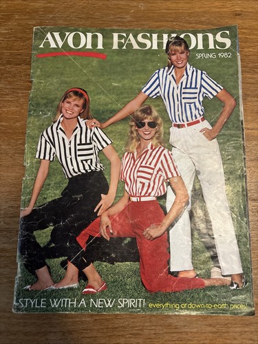 Vintage 1980s Avon Fashions Catalog Spring 1982 Fashion Magazine ...