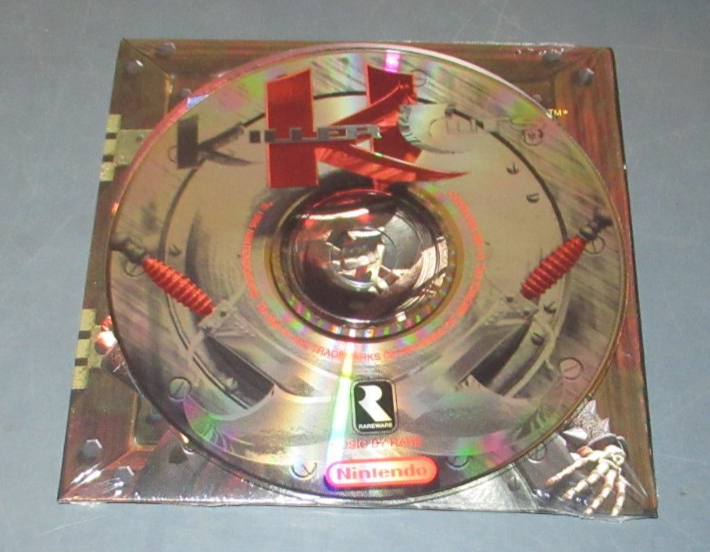 1995 Super Nintendo SNES Killer Instinct Killer Cuts CD Soundtrack w ...