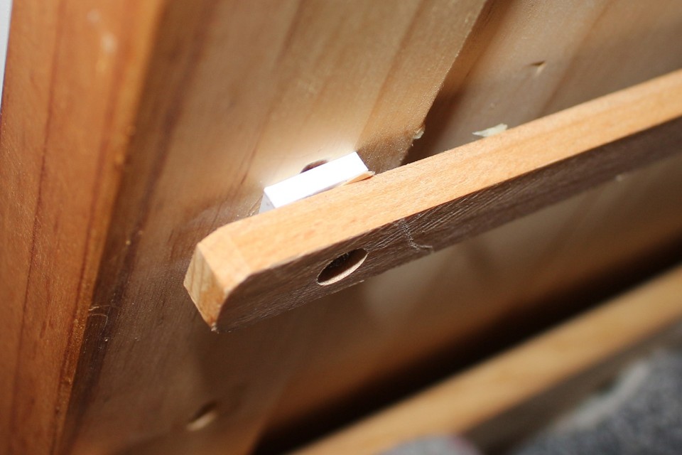 Drawer Runners Draw Slides Spacers to fix wobbly draws with wooden ...