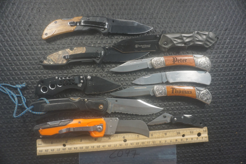 2097 Ten assorted pocket knives | eBay