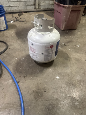 New 20 lb. Steel Propane LPG Cylinder Tank with OPD Valve DOT Approved ...