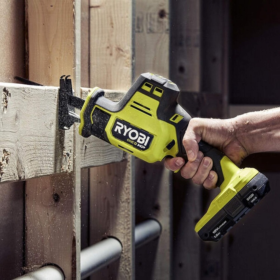 RYOBI 18V ONE+ HP Compact Brushless One-Handed Reciprocating Saw | eBay