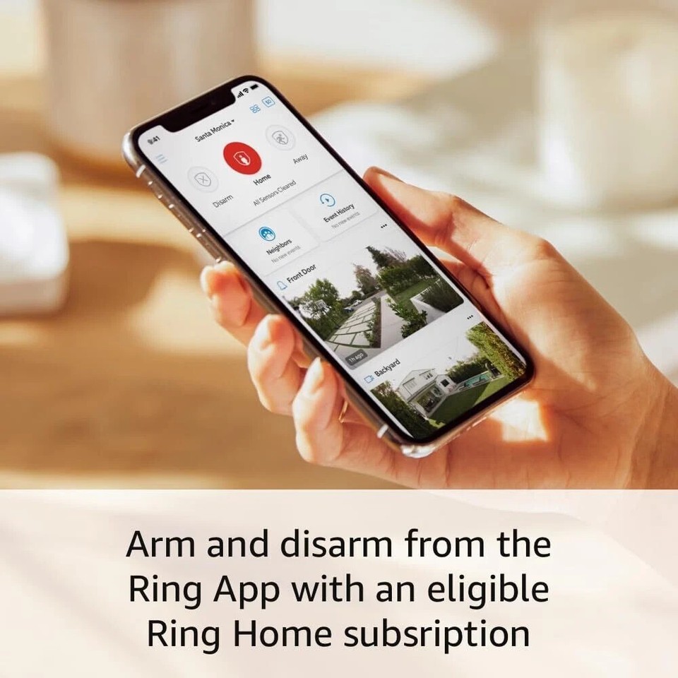 New Ring Alarm 14 Piece Kit 2nd Generation Home Security System - White ...