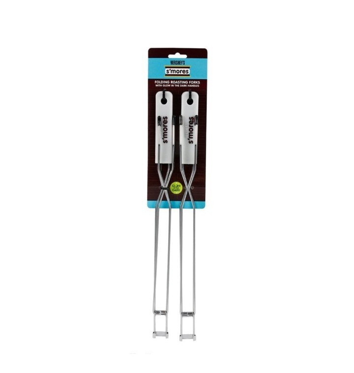 Hershey S’mores Extendable Cooking Forks Skewers Fire pit Marshmallows ...