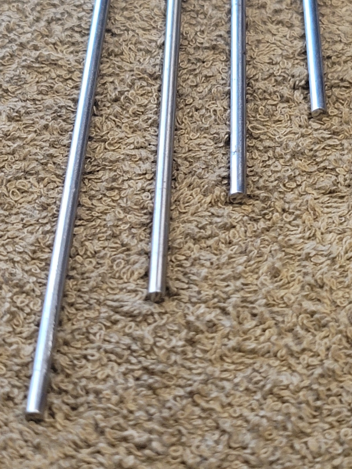 6 L.S. Starrett Micrometer Depth Gauge Gage Rod Set 3.2mm 9" Thru 4" | eBay