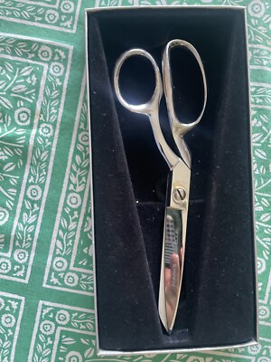 MARKS Knife Edge Scissors 8" Chrome finish, 406-8 Brazil | eBay