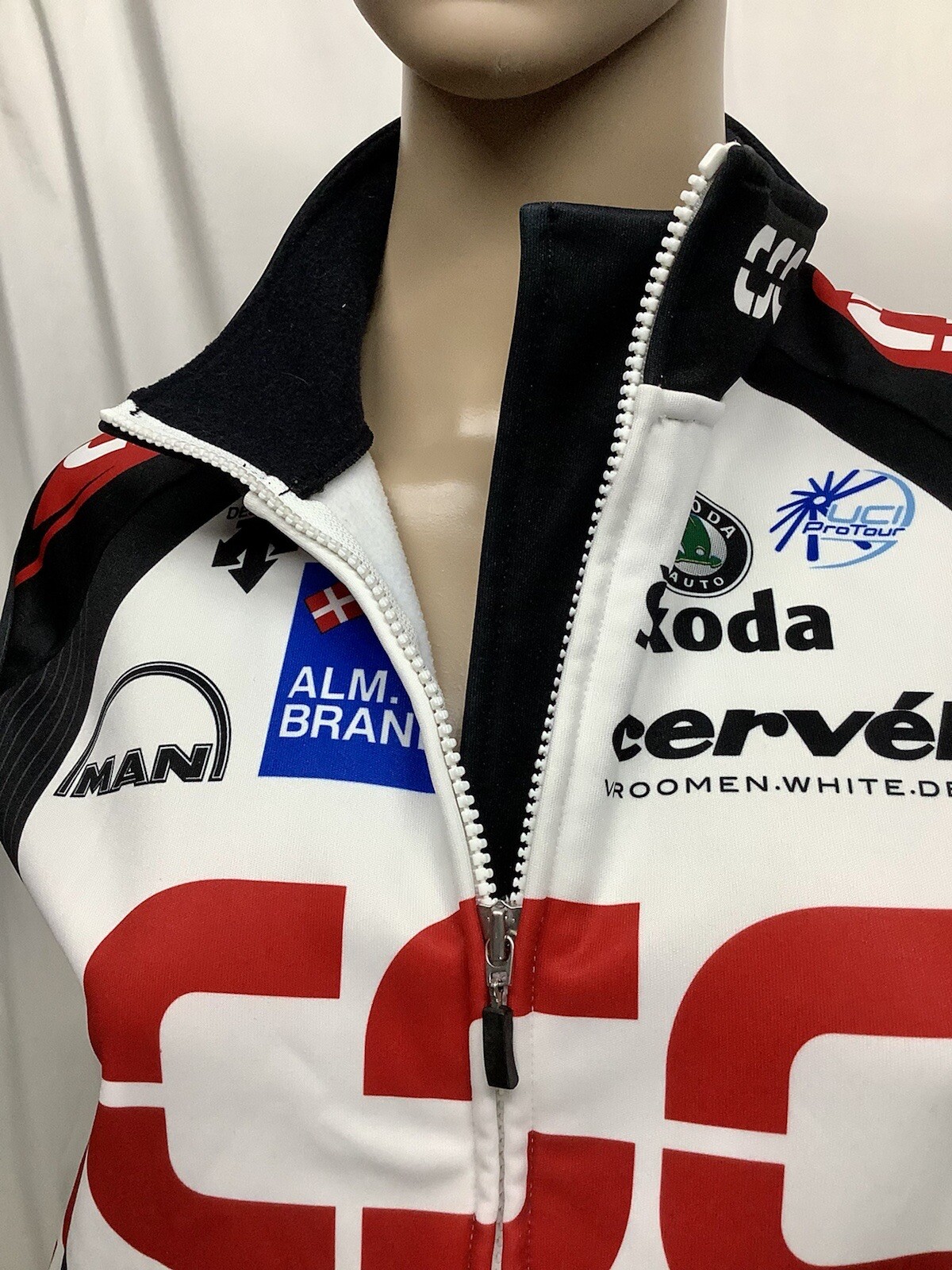 vintage DESCENTE CSC 2007 SS TEAM Cycling Jersey Shirt Pedersen rare 2 ...