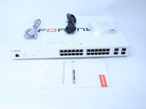 FORTINET FS-124E-FPOE FORTISWITCH ETHERNET SWITCH - 24GE T7-A17 | eBay