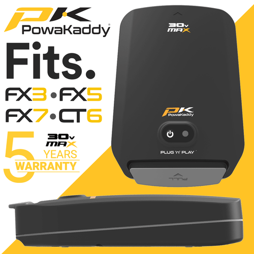 POWAKADDY 18 HOLE LITHIUM BATTERY / FITS FX3 FX5 FX7 & CT6 GOLF ...