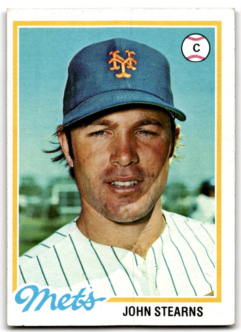1978 Topps John Stearns New York Mets #334 | eBay