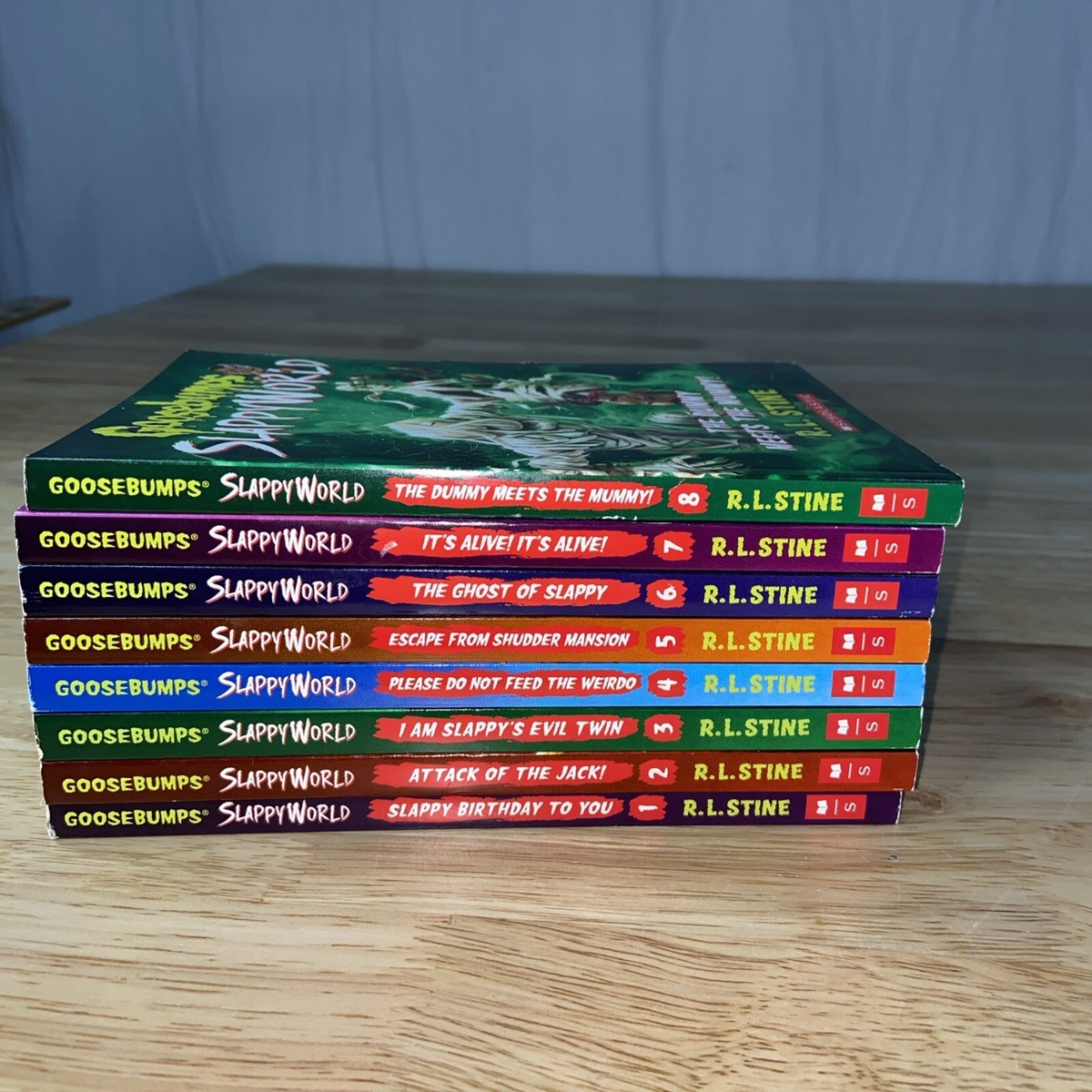 Slappyworld Goosebump Book Series Goosebumps Slappyworld Book Lot Of 2