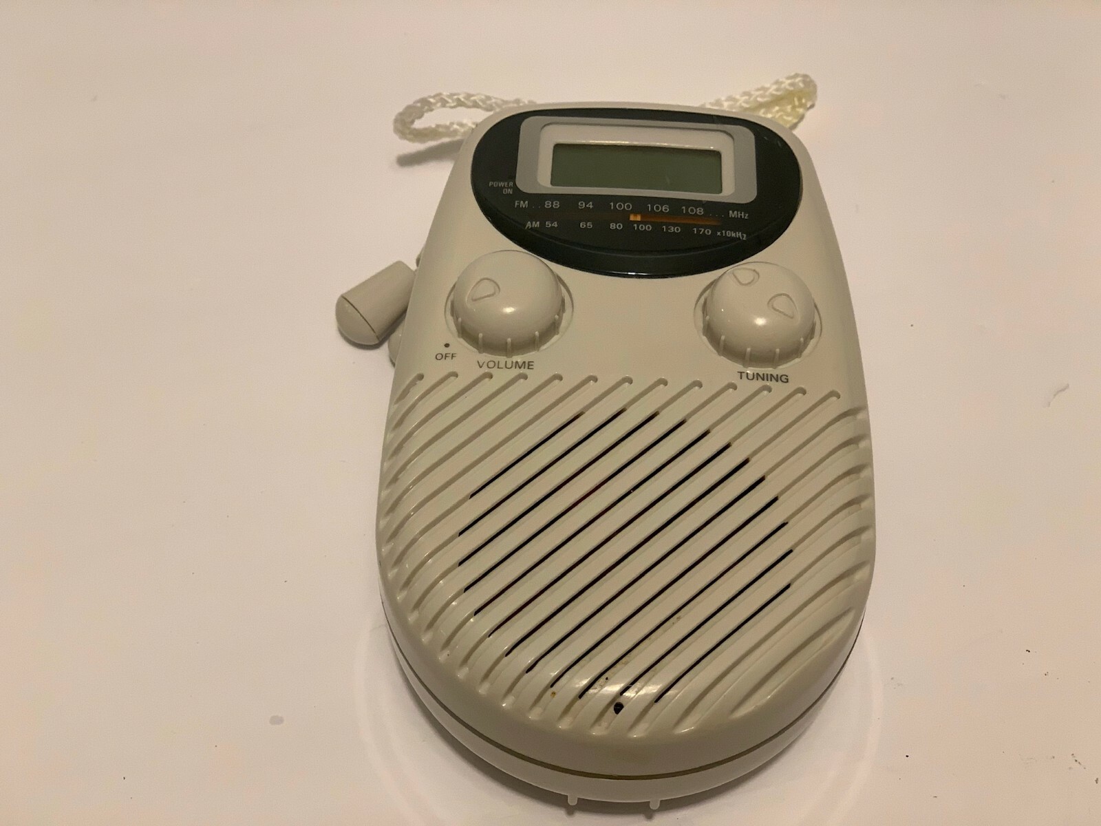 rare tevion shower clock radio model sp 01 | eBay