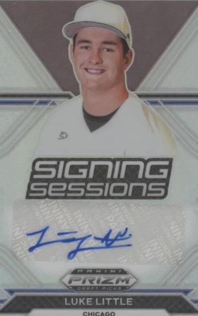2021 Panini Prizm Draft Picks - Signing Sessions Luke Little #SS-LL (AU ...