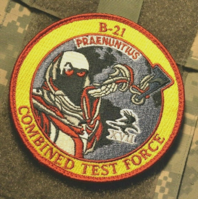 COMBINED TEST FORCE XVII PRAENUNTIUS B-21 Raider Stealth Bomber vêlkrö ...