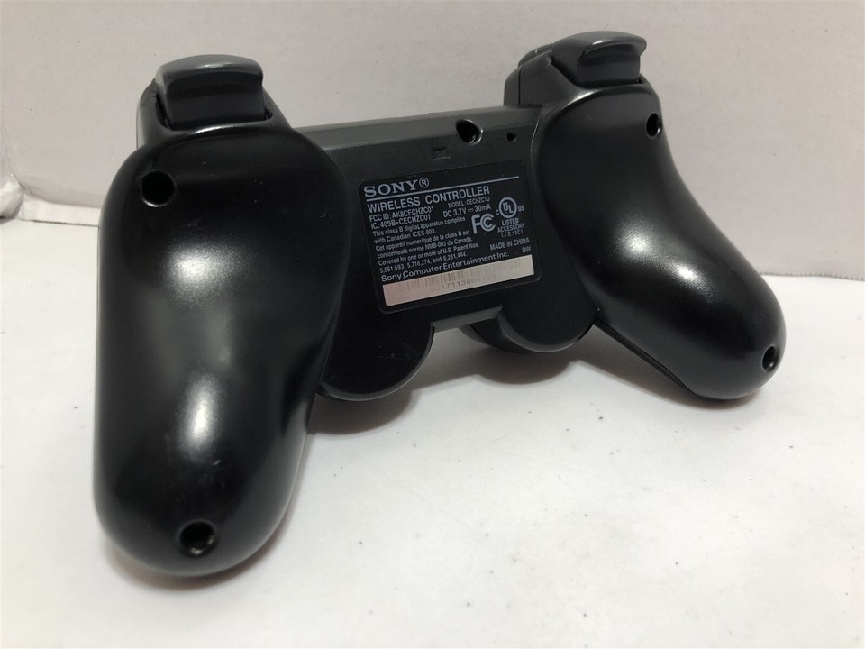 Sony PlayStation 3 PS3 Sixaxis Wireless Controller Black CECHZC1U - OEM ...