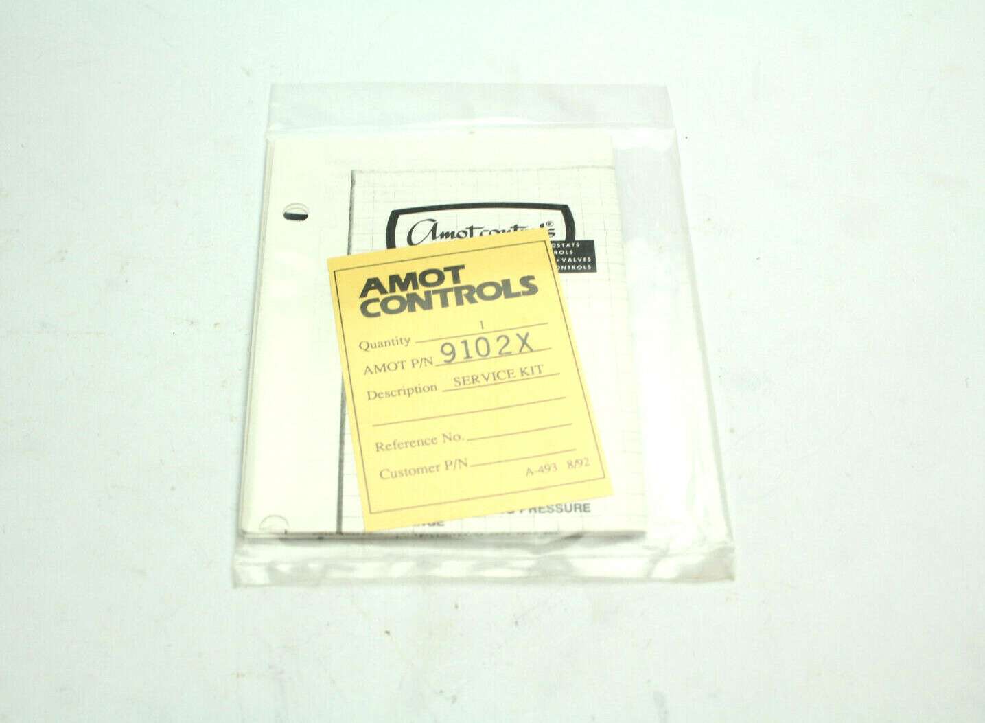 Amot Controls 9102X Gasket Service Kit for 2400 D Series Pneumatic ...