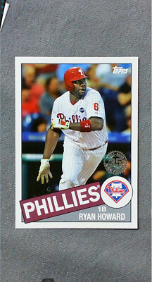 2020 Topps 1985 Throwback #85TB-34 Ryan Howard Phillies | eBay