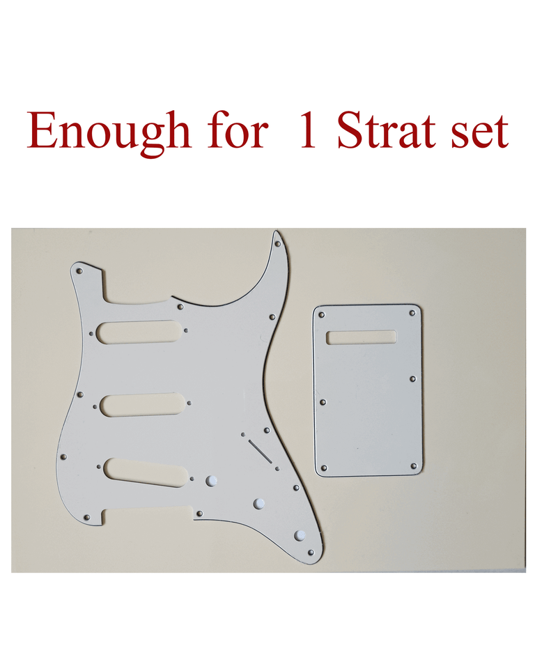 DIY Custom Blank Pick Guard Material Sheet Plate 11"x17" for Guitar ...