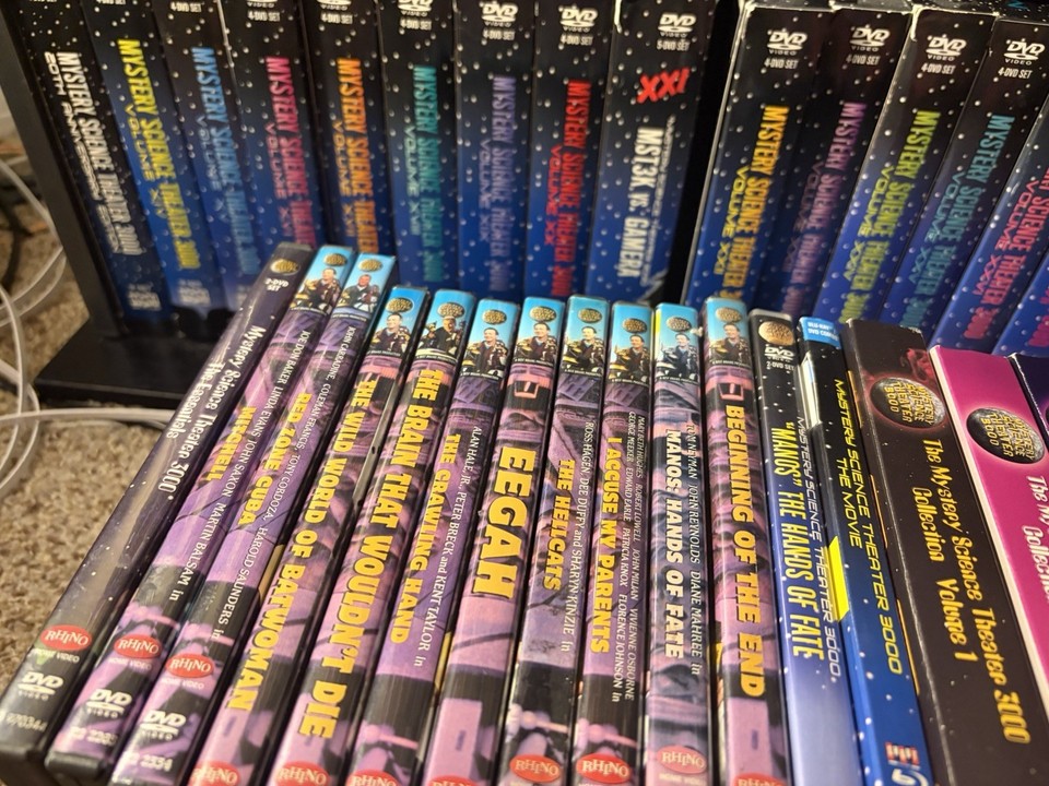 MST3K Mystery science theater 3000 VERY LARGE DVD Lot | eBay