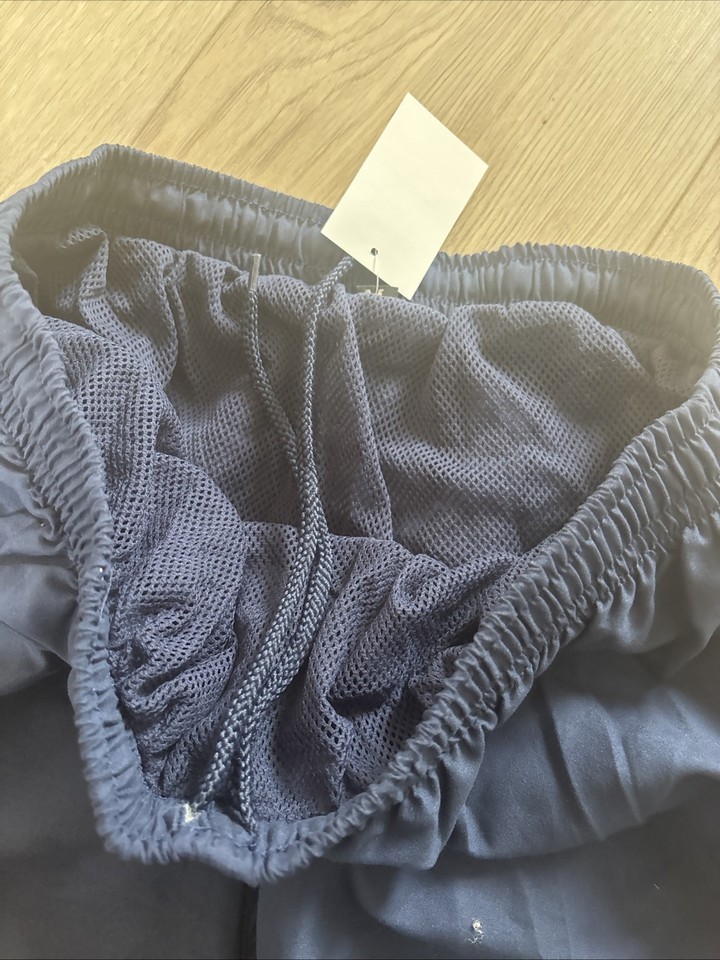 Mens (Netted) Blue Shorts (Zip Pockets) - NEW - XS (46176) | eBay UK