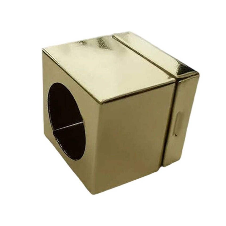 Aluminum Chalk Case Portable Chalk Clip Compact Cube Shape Rust ...