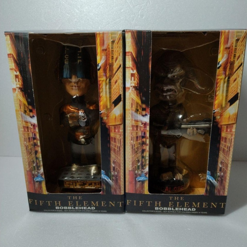 The Fifth Element Figures Set of 3 Movie Bobbleheads Used | eBay