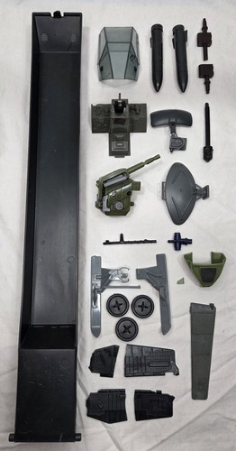 BROKEN DAMAGED GI Joe Cobra Vehicle Parts Lot Hasbro 3.75 ARAH Custom ...