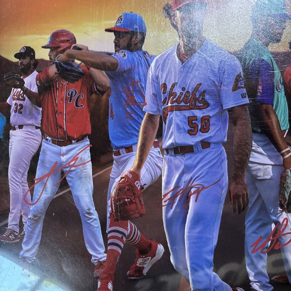 2024 Arizona Fall League St. Louis Cardinals Signed Photo Crooks Scott ...