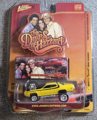 JOHNNY LIGHTNING DUKES OF HAZZARD 1/64 DAISY'S 1971 PLYMOUTH ROAD ...