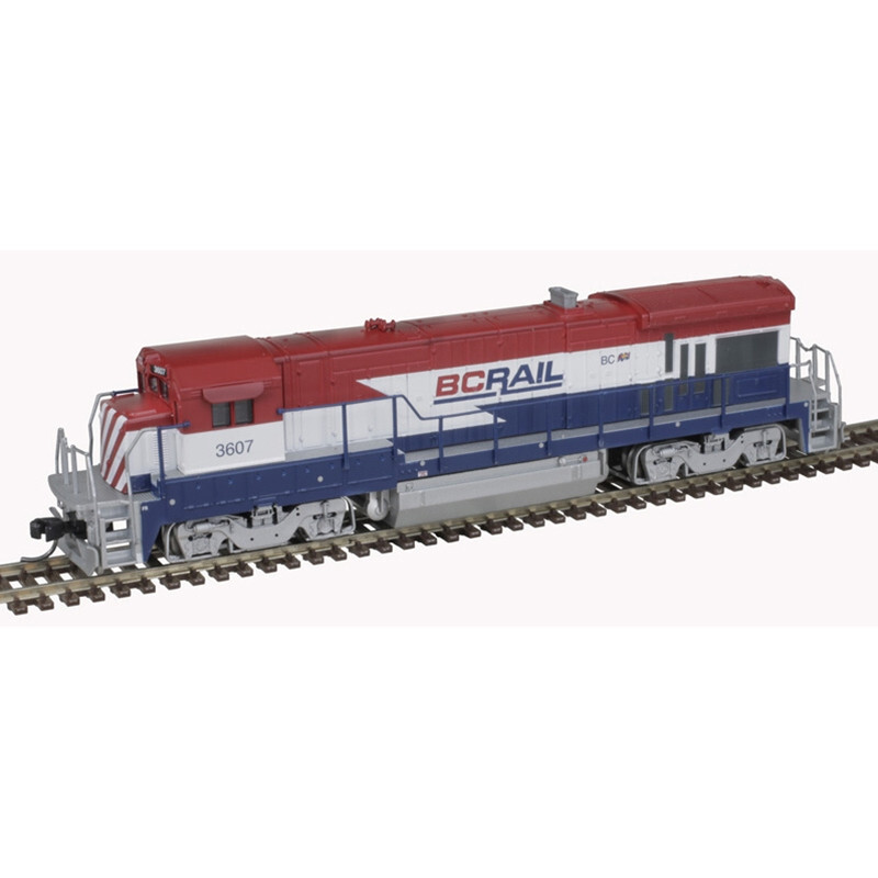 Atlas Model Railroad 40005446 N Scale BC Rail B36-7 Diesel Locomotive ...