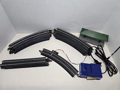 HO SCALE LIFE-LIKE TRAIN TRANSFORMER Track Lot 12 Curved 2 Straight 1 ...