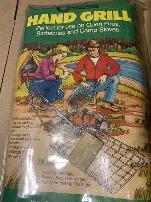 camping hunting fishing hand grill | eBay