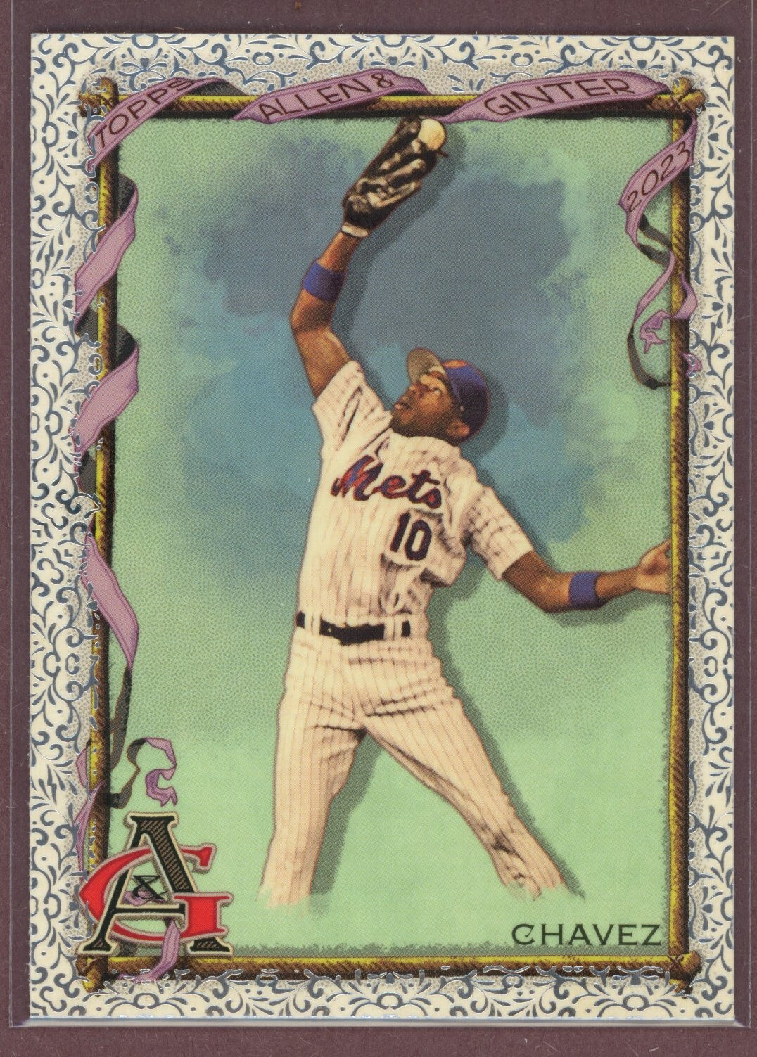 2023 Topps Allen & Ginter Foil Filigree #338 Endy Chavez SP (Mets) | eBay
