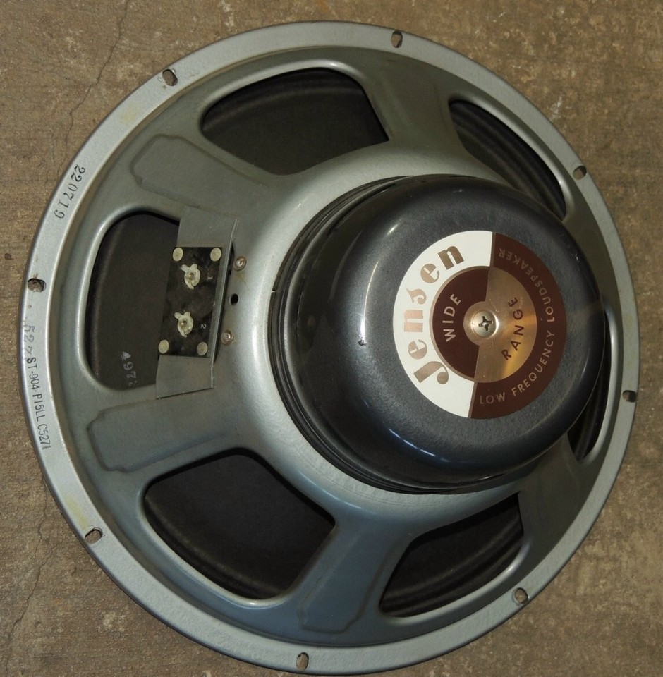 One Jensen Model BL-250 Bass Ultraflex Speaker Tested Excellent ...