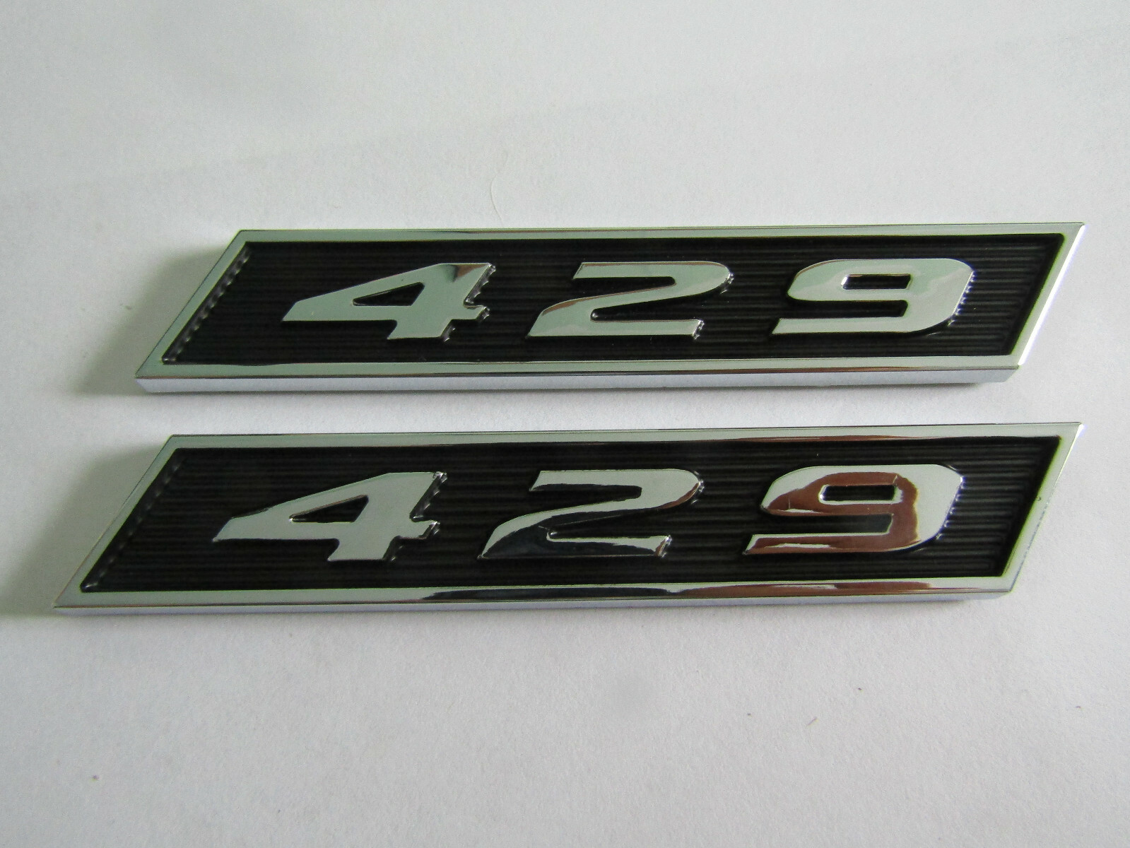 429 ENGINE SIZE HOOD SCOOP FENDER BODY EMBLEMS FITS FORD LINCOLN ...