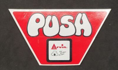 VINTAGE ARVIN MUFFLERS AND PIPES DECAL/STICKER NOS | eBay