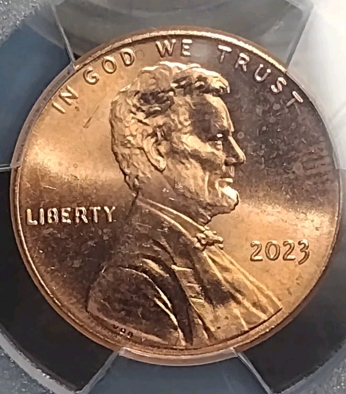 2023 Lincoln Cent Extra V PCGS MS65 RD Rare Error Variety | eBay