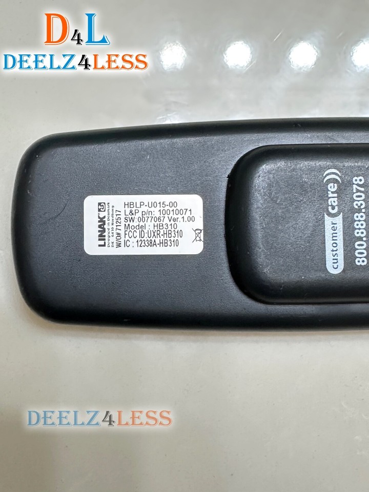 Leggett and Platt OKIMAT Adjustable Base Replacement Remote Control ...