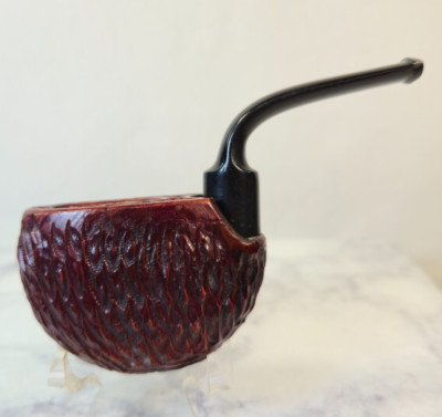 VNTG Rolex Pipe Genuine Italy Flat and Fold-up Vest Pocket Briar Wood ...