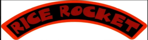 Rice Rocket (Rocker) Motorcycle Helmet Sticker X047 | eBay