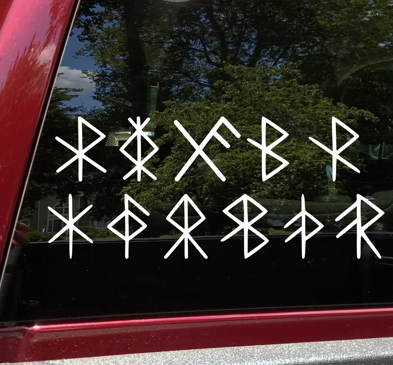 Set of 11 Viking Bind Rune Vinyl Decals | Celtic Bindrunes Norse Die ...