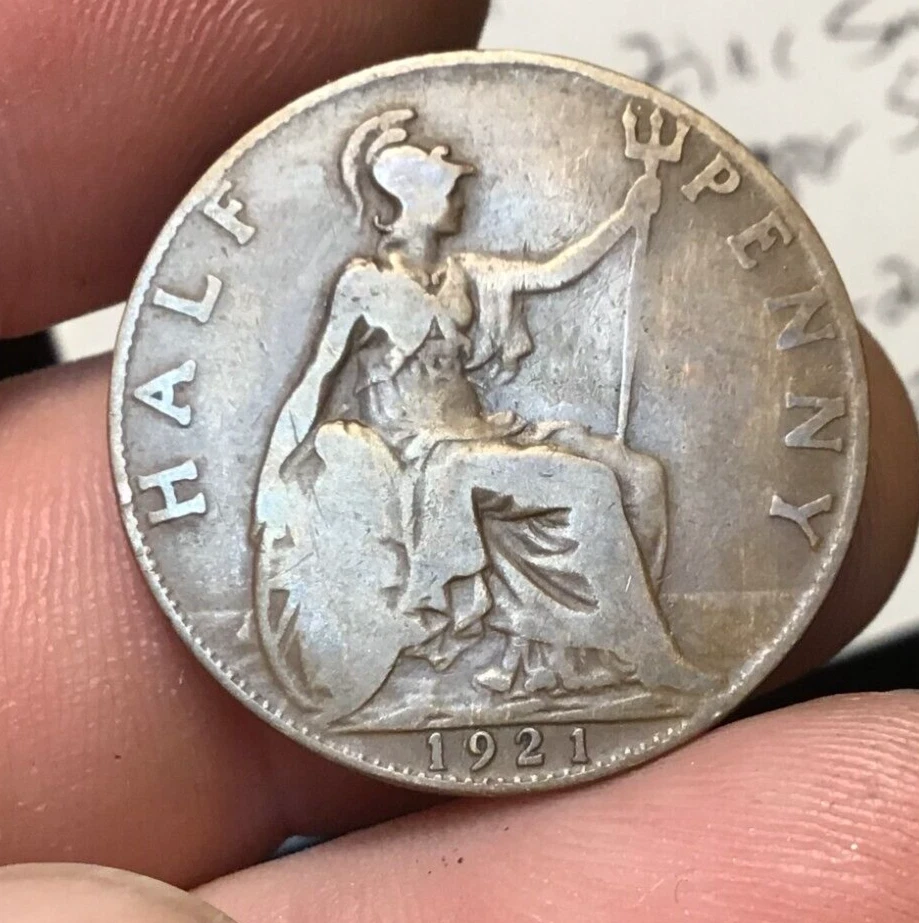 British Half Penny Coin Values