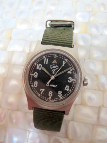 CWC G10 QUARTZ MILITARY WATCH BRITISH ARMY ISSUED 1998 FWO NEW STRAP ...