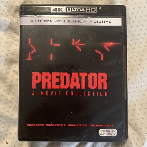 Predator 4 Movie Collection (4K UHD + Blu-ray) arnold schwarzenegger | eBay