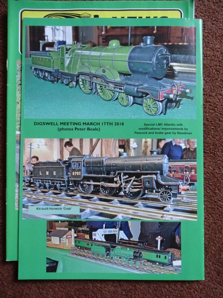 LOWKO Newsletter of the Bassett-Lowke society 2018 vol 28 all 4 issues ...