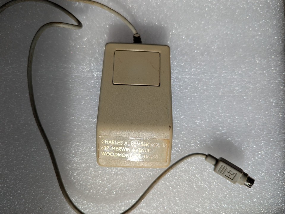 Apple Vintage Computer Mouse Model A9M0331 | eBay